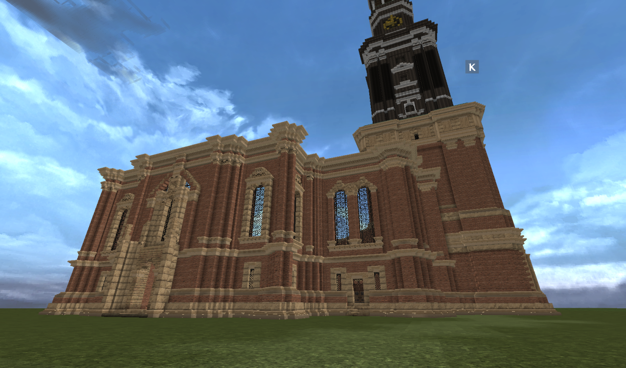 St. Michealis Church (Michel) Hamburg, Germany Minecraft Map
