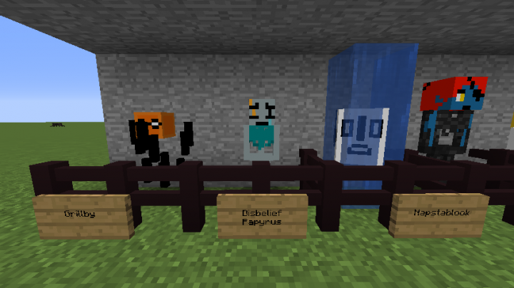 Undertale Texture Pack (Packtale) v1.2.1 Minecraft Texture Pack