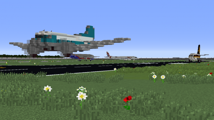 Aviation Through The Ages - AVIA Airshow Minecraft Map