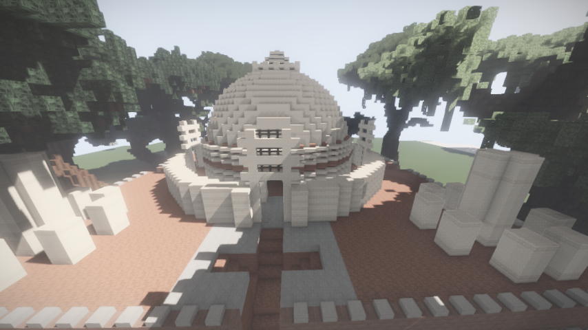 indian temple - sanchi Minecraft Map