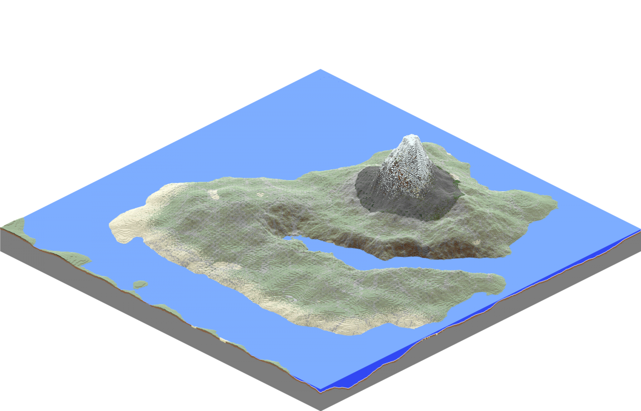 ~Snowy Island~ Minecraft Map