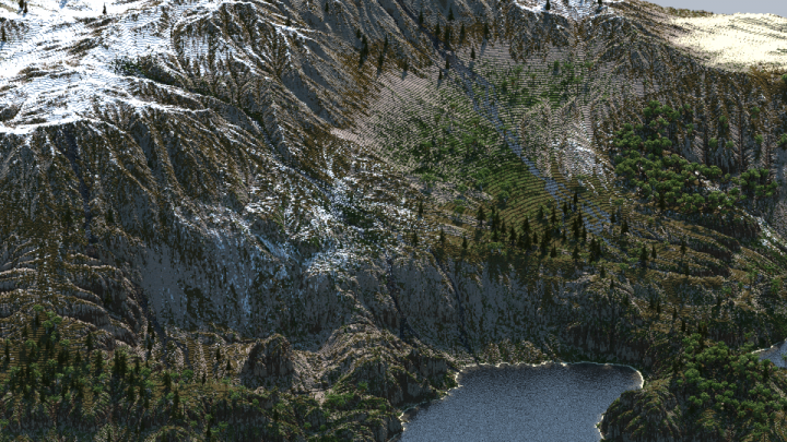 Grand [4096x4096] Minecraft Map