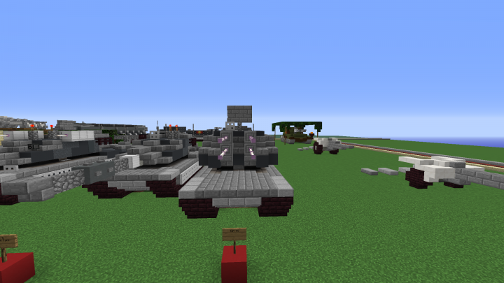 T1 Seires of Imperial Tanks Minecraft Map