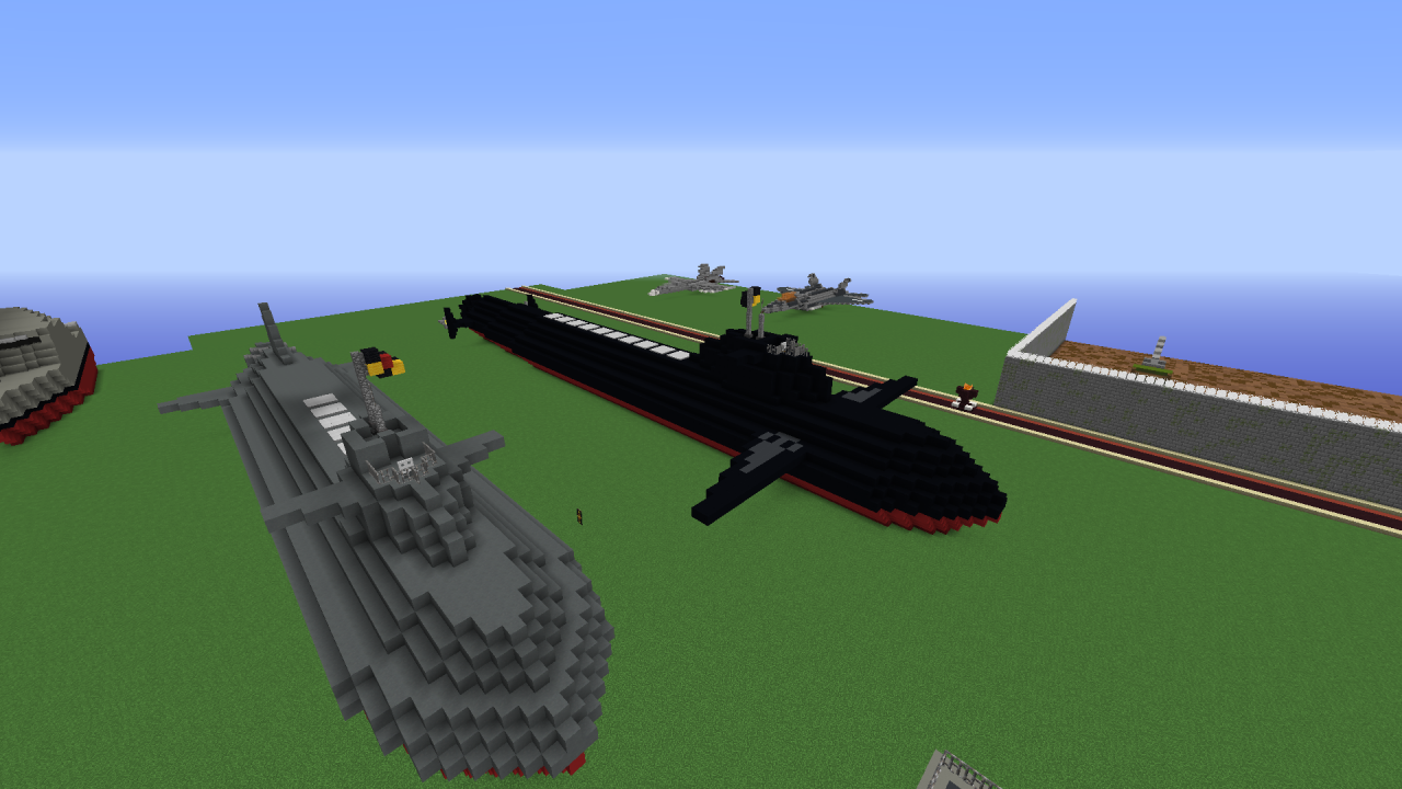 Imperial Navy Submarines Minecraft Map