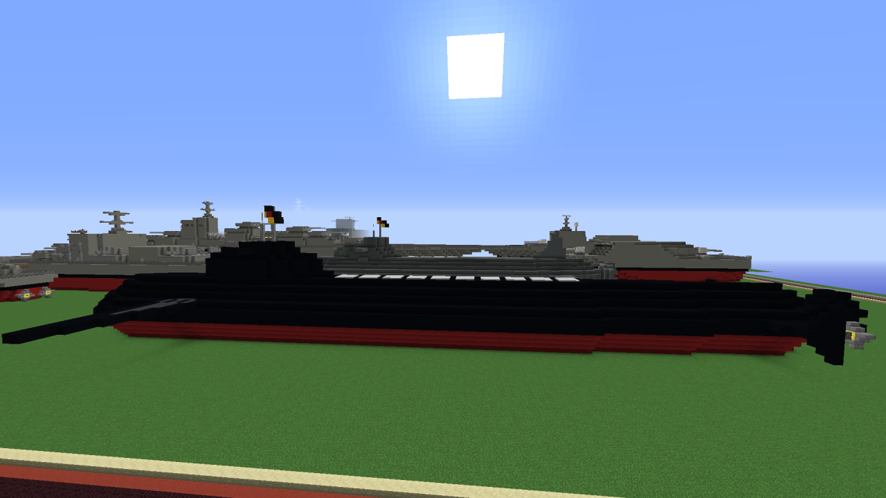 Imperial Navy Submarines Minecraft Map
