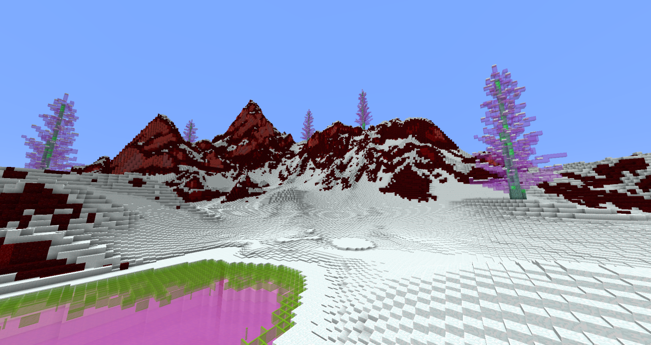 Red Velvet | 500x500 IntErEsTing terrain... Minecraft Map