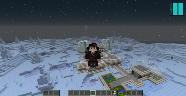 Uranus Colony Galacticraft Minecraft Map