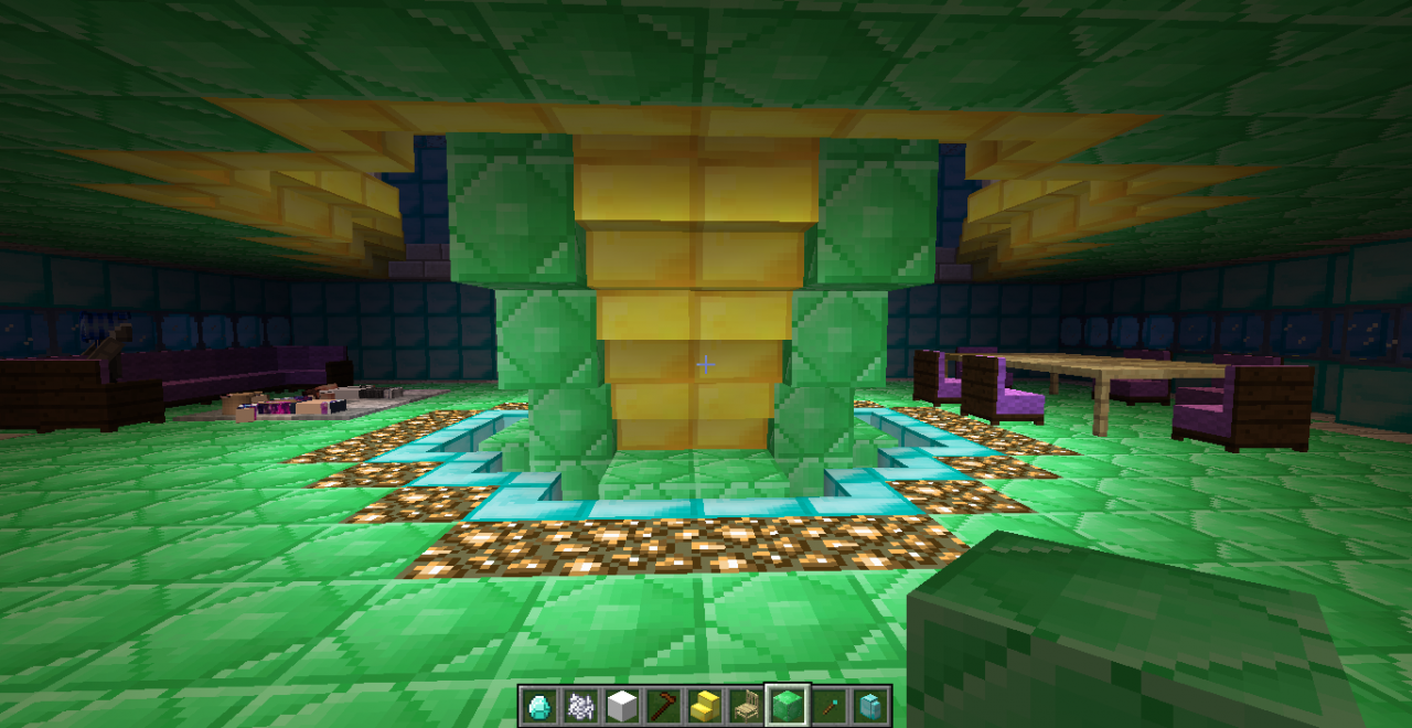 Azure Antony's Diamond Castle Minecraft Map