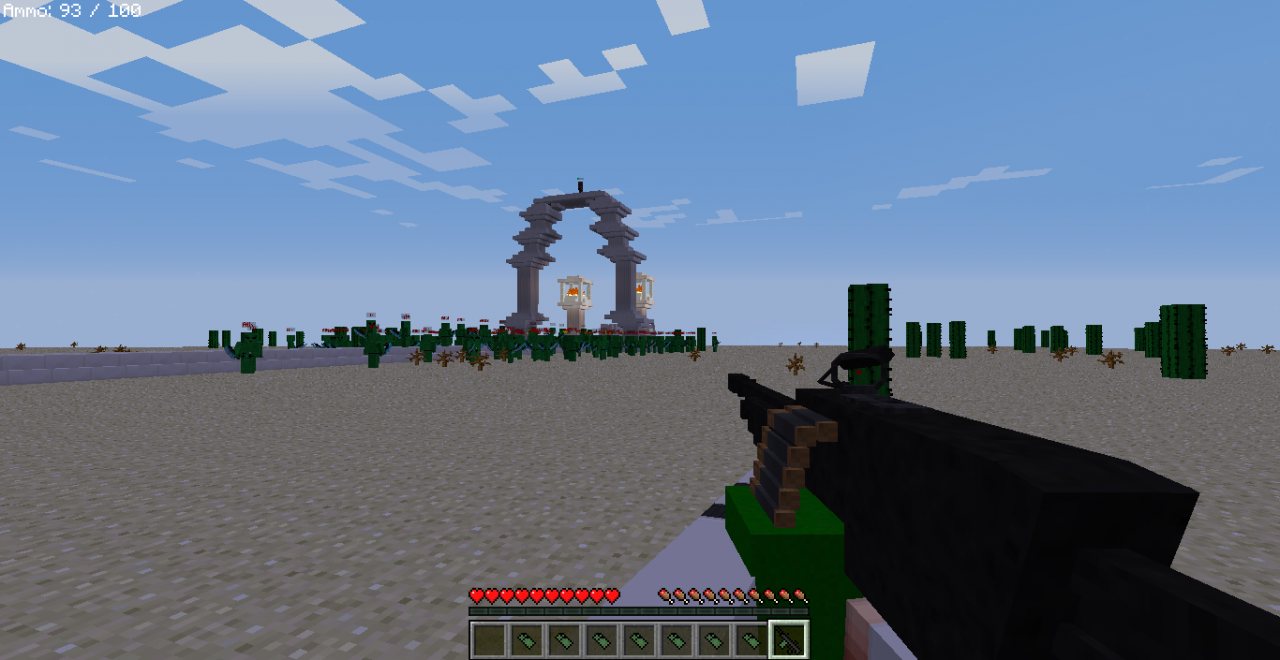 Baldi Boss And Aliens Minigame Minecraft Map