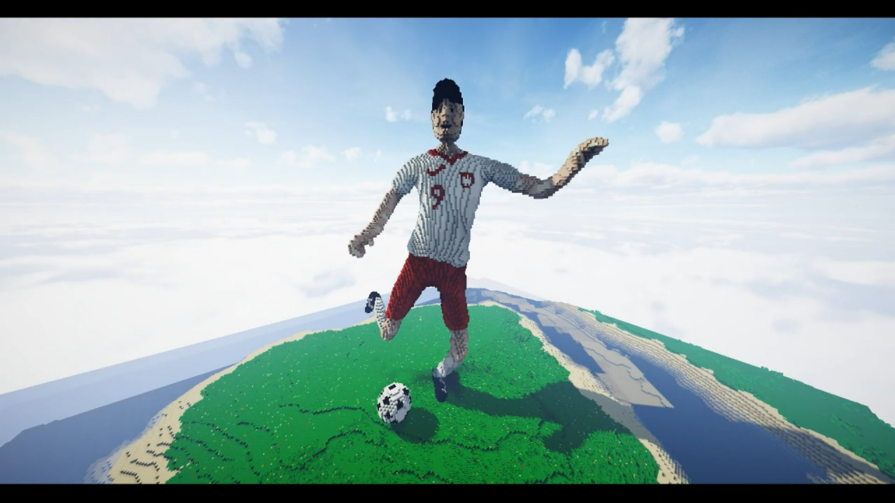 Robert Lewandowski Minecraft Map