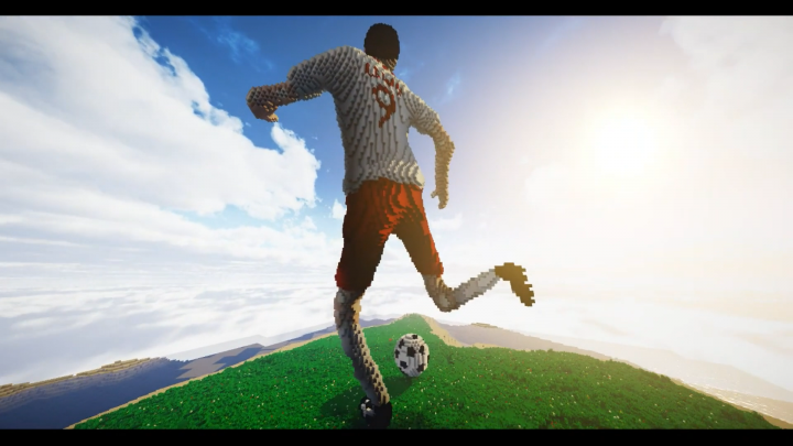 Robert Lewandowski Minecraft Map