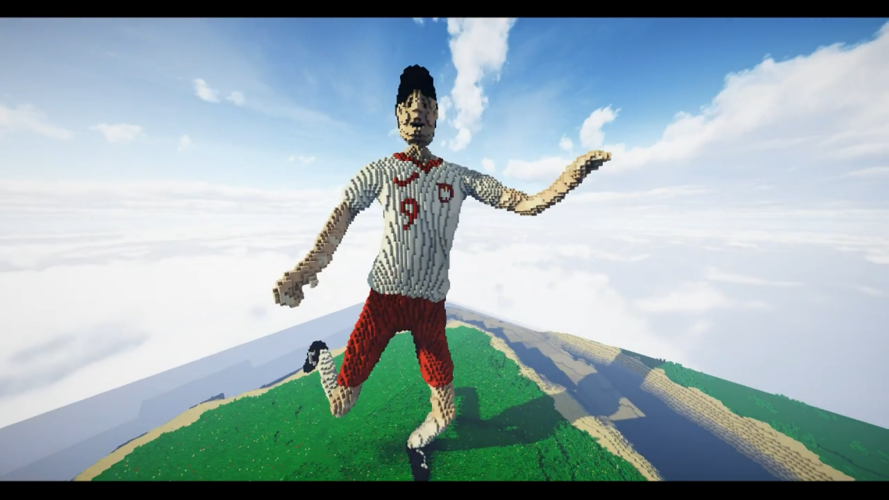 Robert Lewandowski Minecraft Map