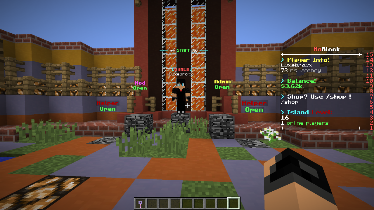 McBlock + Skyblock + Much More! + Weekly Comps Minecraft Server