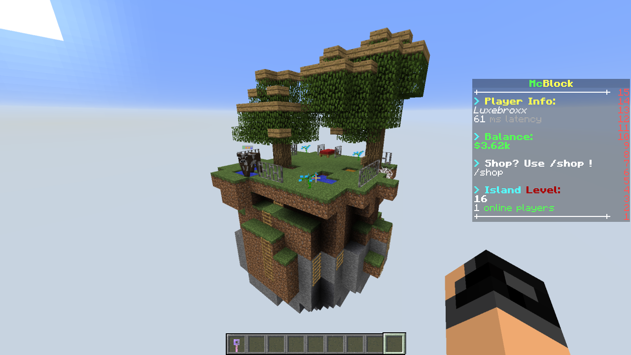 McBlock + Skyblock + Much More! + Weekly Comps Minecraft Server