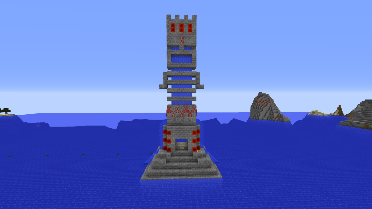 Tiki Statue set of 4 Minecraft Map