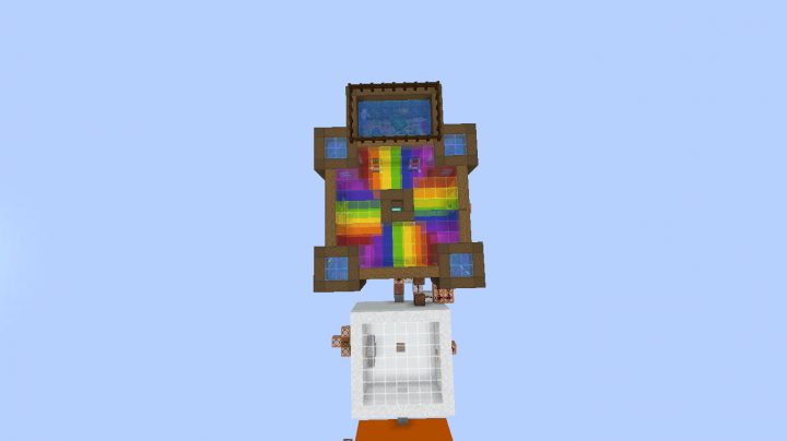 1.13 Rainbow Riddles Minecraft Map
