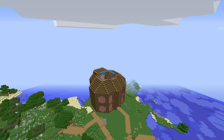 Simple spawn Minecraft Map