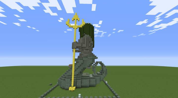 Mermaid Statue Minecraft Map