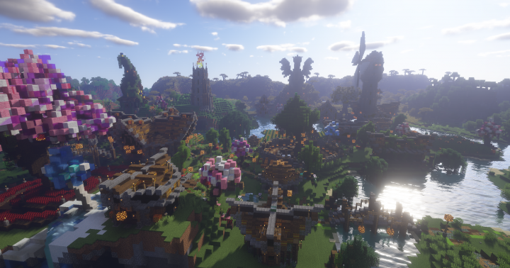 Dragon World Minecraft Map