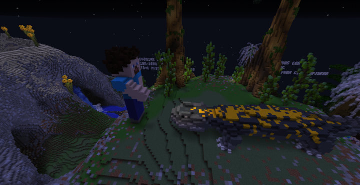 The real story of the past of the Earth (4000 Blocks long build ...