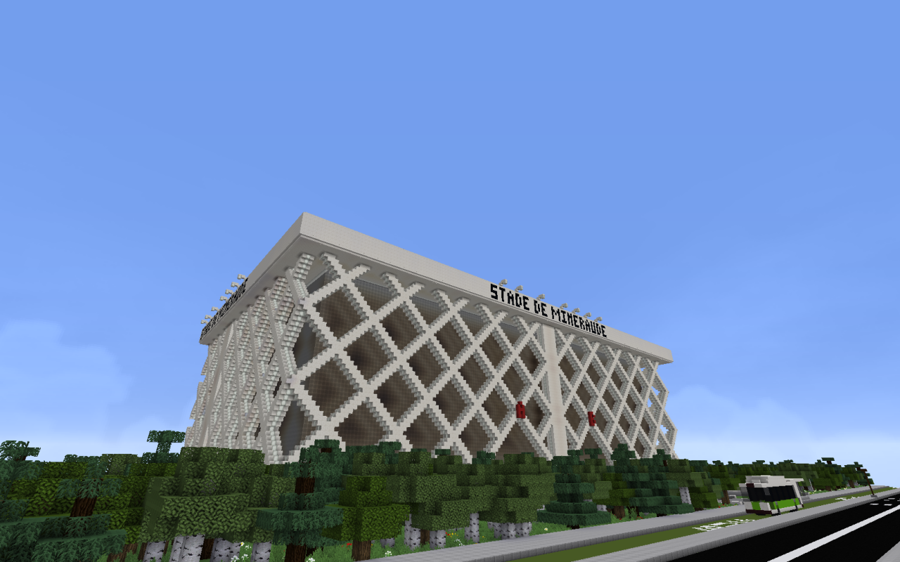 [Modern] Football Stadium Minecraft Map