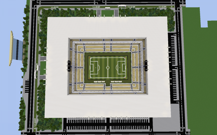 [Modern] Football Stadium Minecraft Map