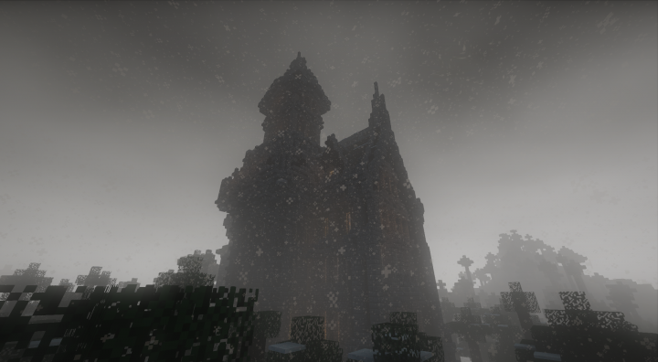 Wizard Tower and Mansion Minecraft Map