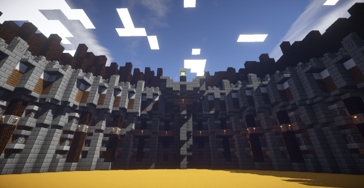 Warp pvp Minecraft Map