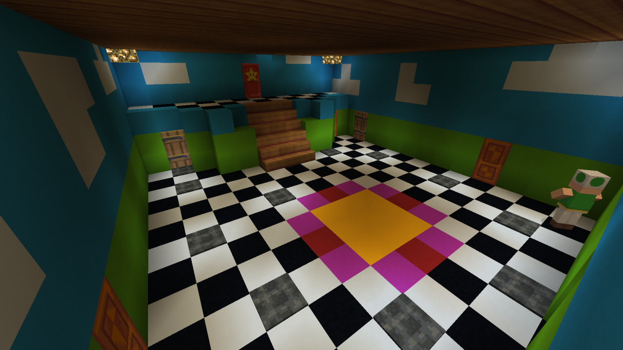 Super Mario Odyssey 64 Minecraft Map