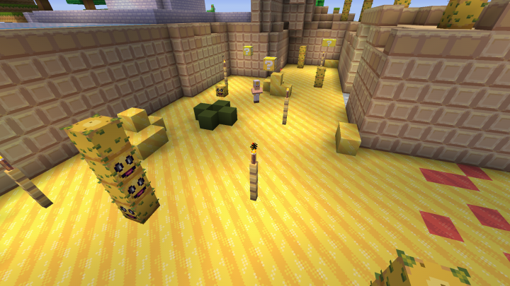 Super Mario Odyssey 64 Minecraft Map