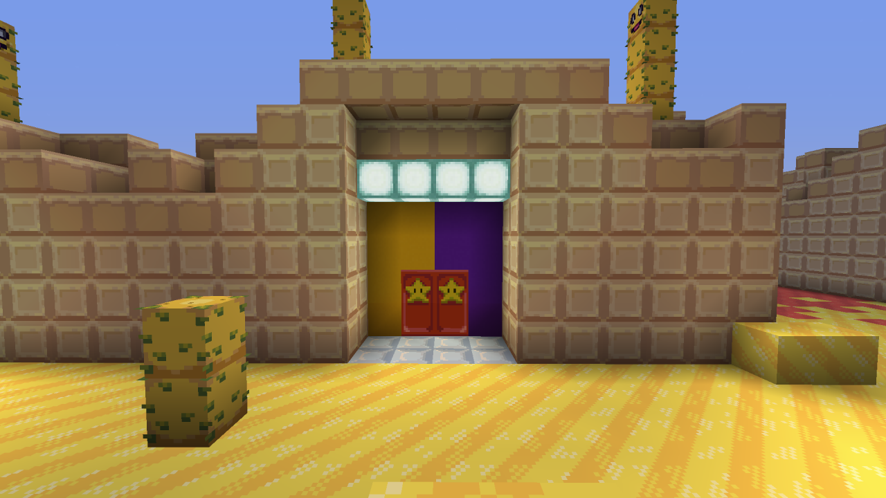 Super Mario Odyssey 64 Minecraft Map