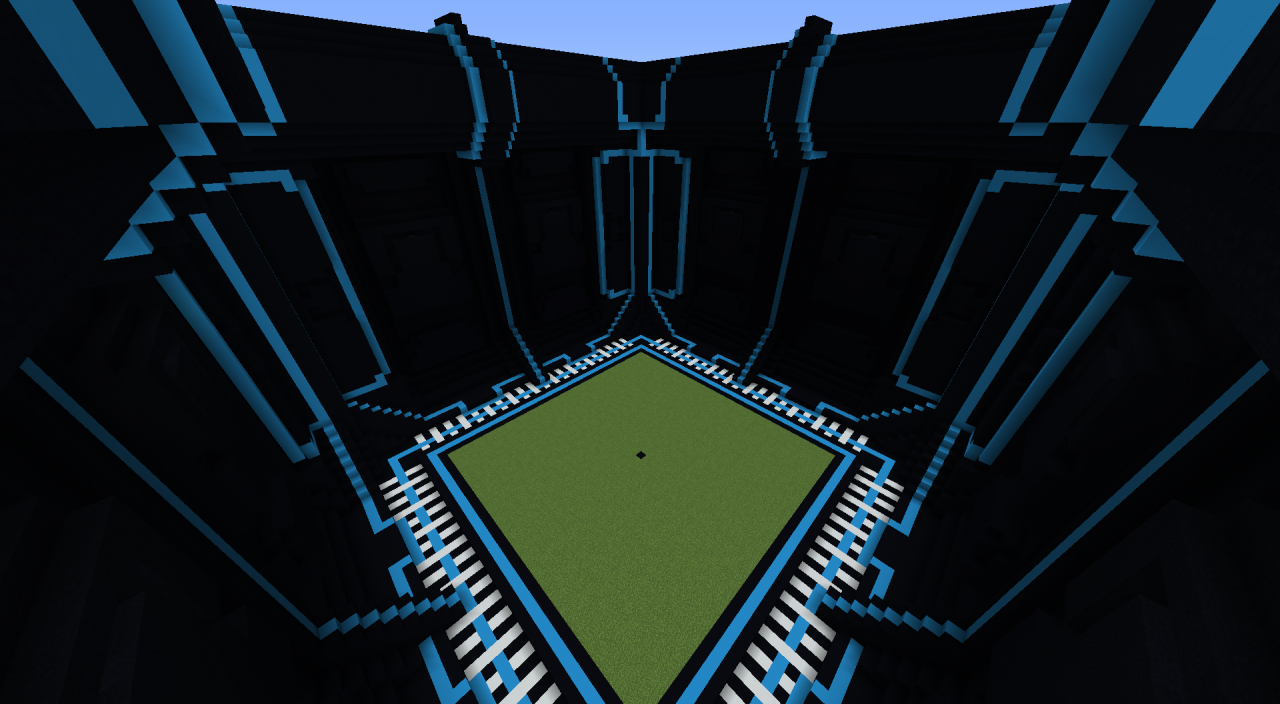 Build Battle - Thème Tron Minecraft Map