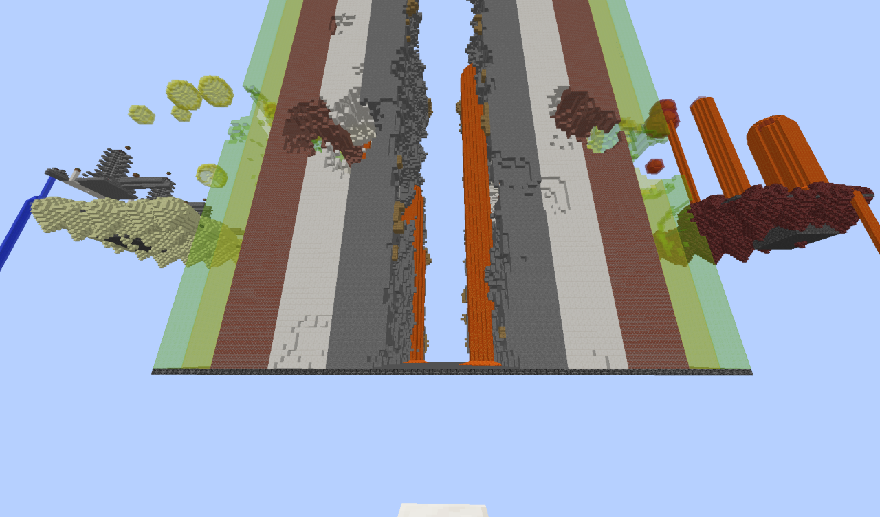 101 Wall TNT Challenge Minecraft Map