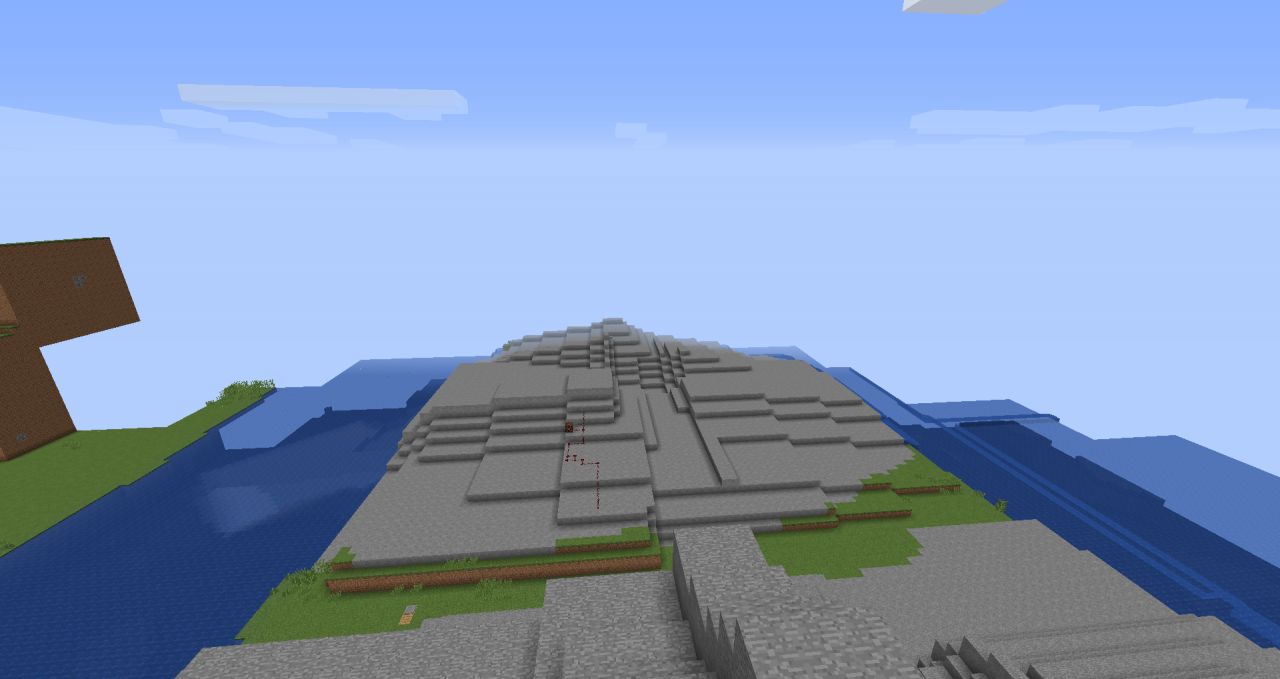 Island of Large Biomes and Aquatic Minecraft Map