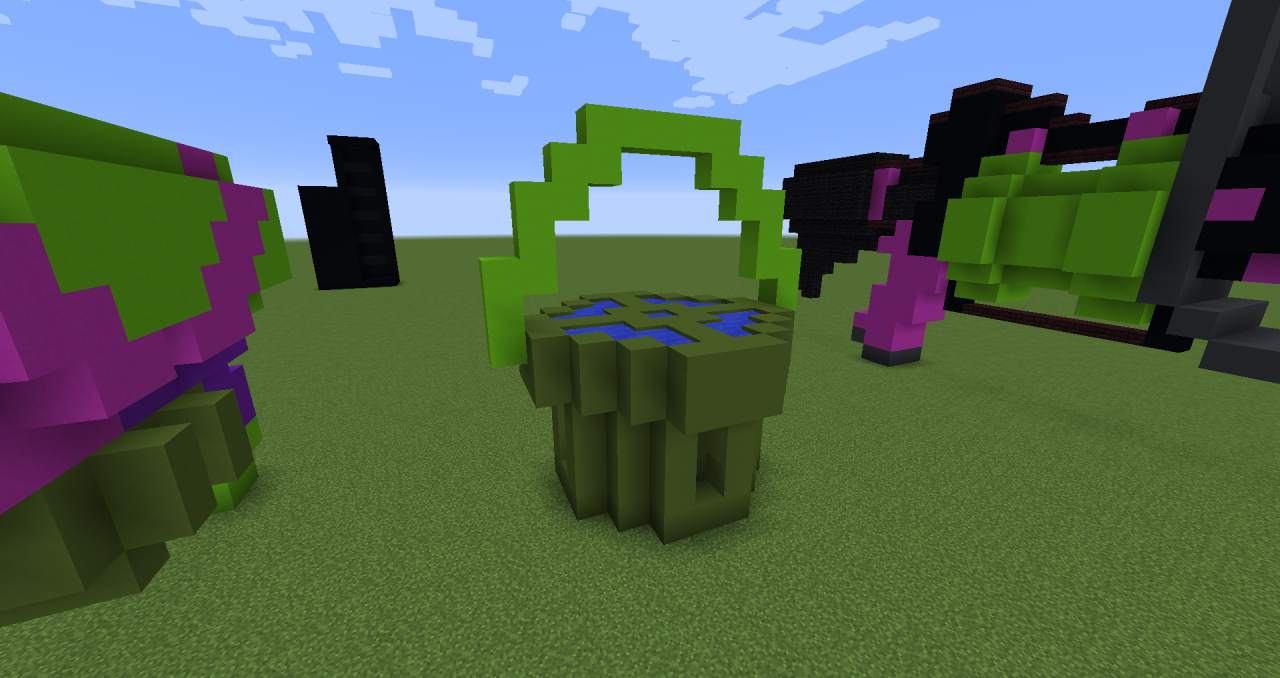 Splatoon Weapons Minecraft Map