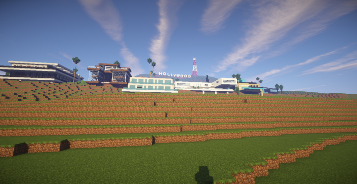 Minecraft - Los Angeles Map (Hollywood) Minecraft Map