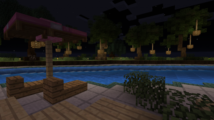 MetroGalaxy SMP 1.13 Island Resort Spawn Minecraft Map