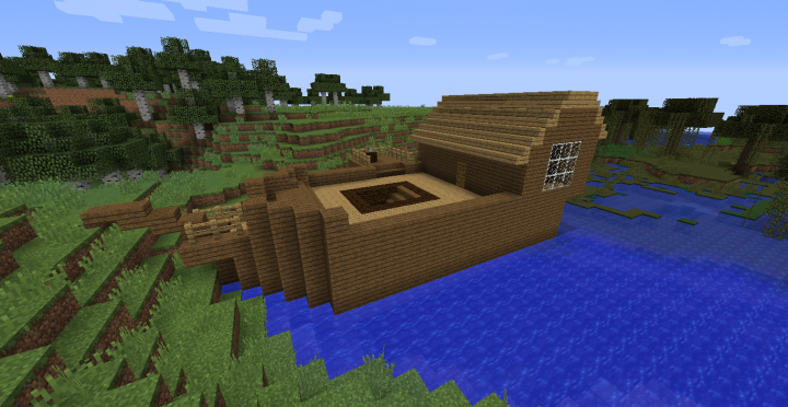 old ship Minecraft Map