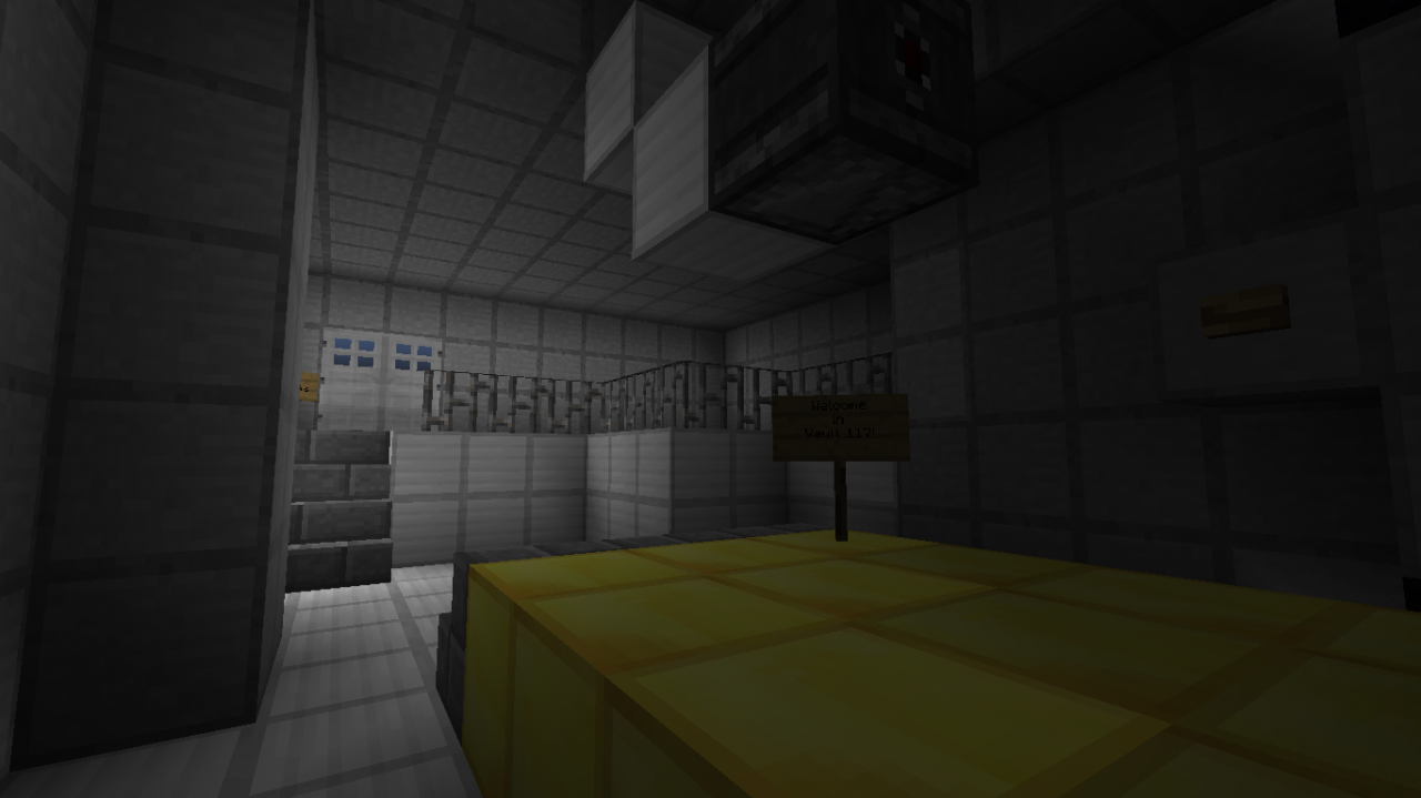 Fallout Custom Vault Minecraft Map