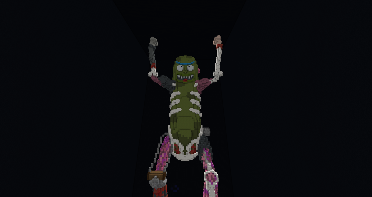 Pickle Rick in Minecraft Minecraft Map