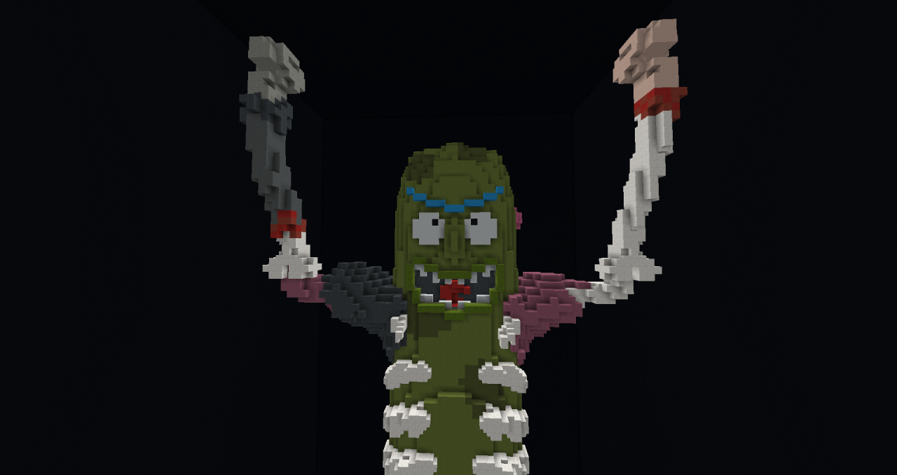 Pickle Rick in Minecraft Minecraft Map