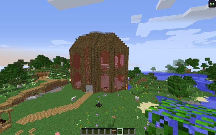 Simple spawn Minecraft Map