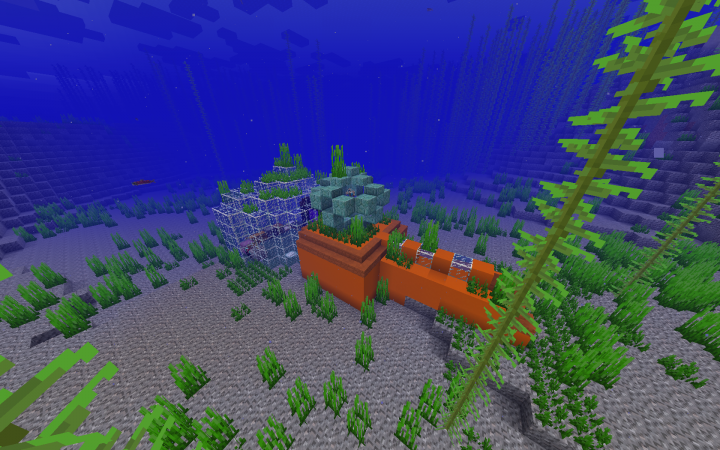 Submarine House Minecraft Map