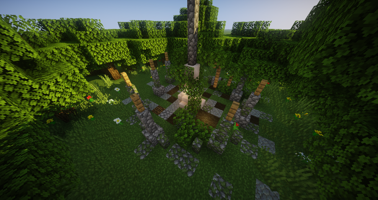 An Old Way-shrine! Minecraft Map