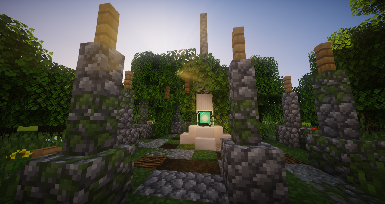 An Old Way-shrine! Minecraft Map