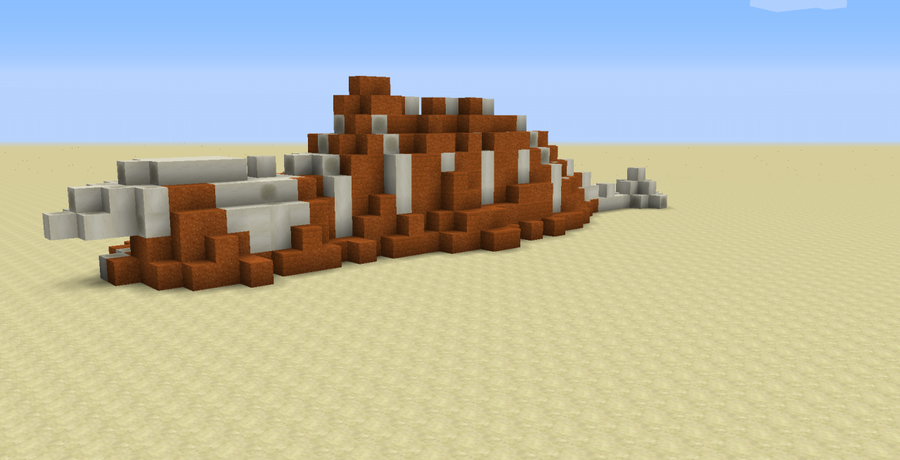 Desert Fossil Home Minecraft Map