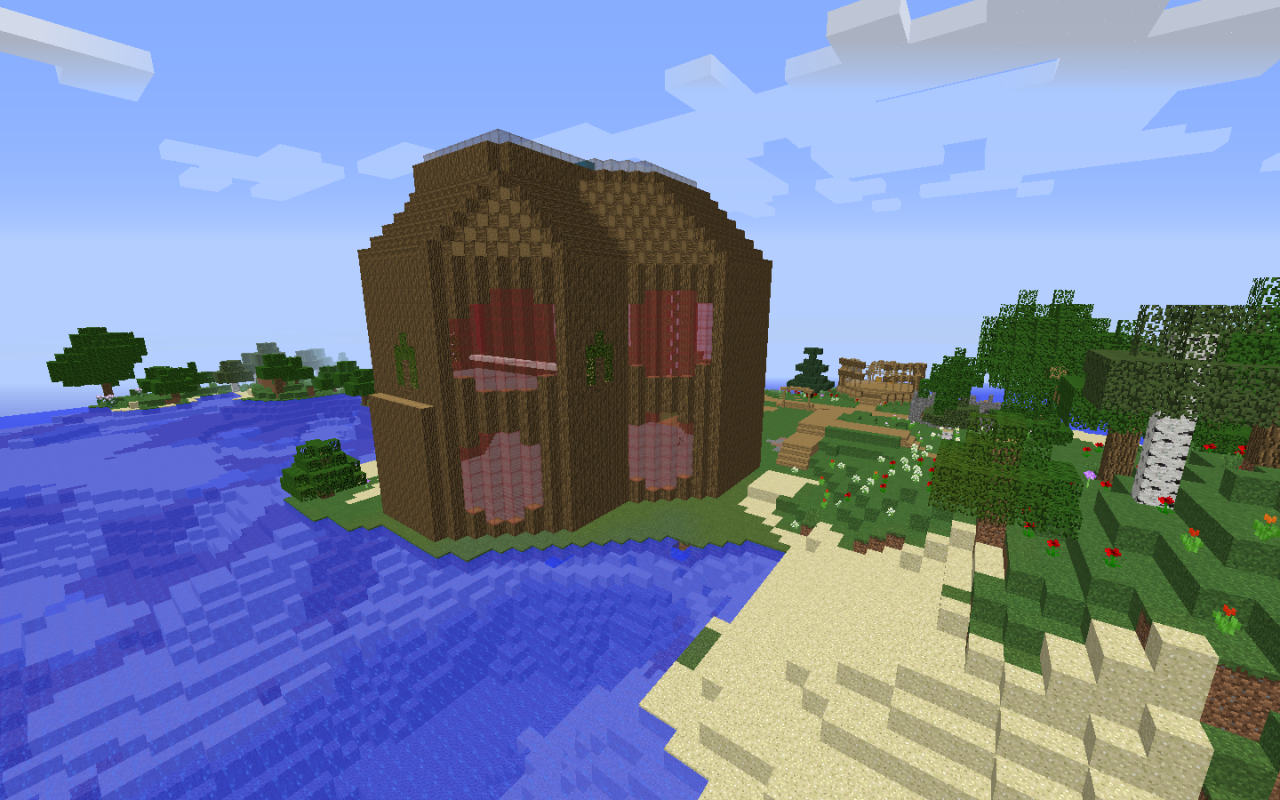 Simple spawn Minecraft Map