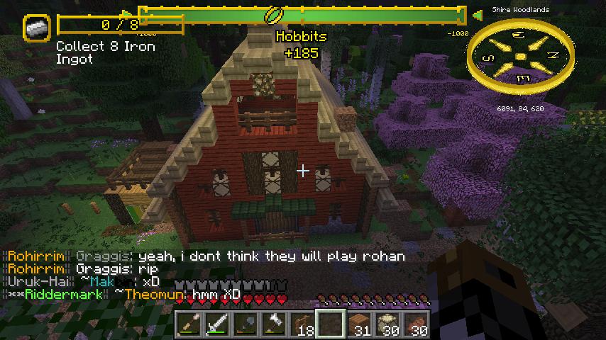 Hobbit Barn Minecraft Map