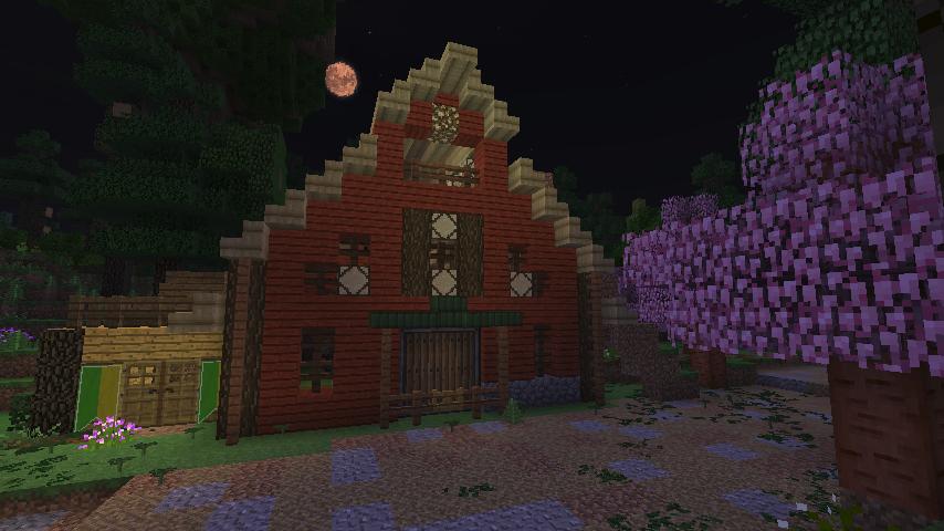 Hobbit Barn Minecraft Map
