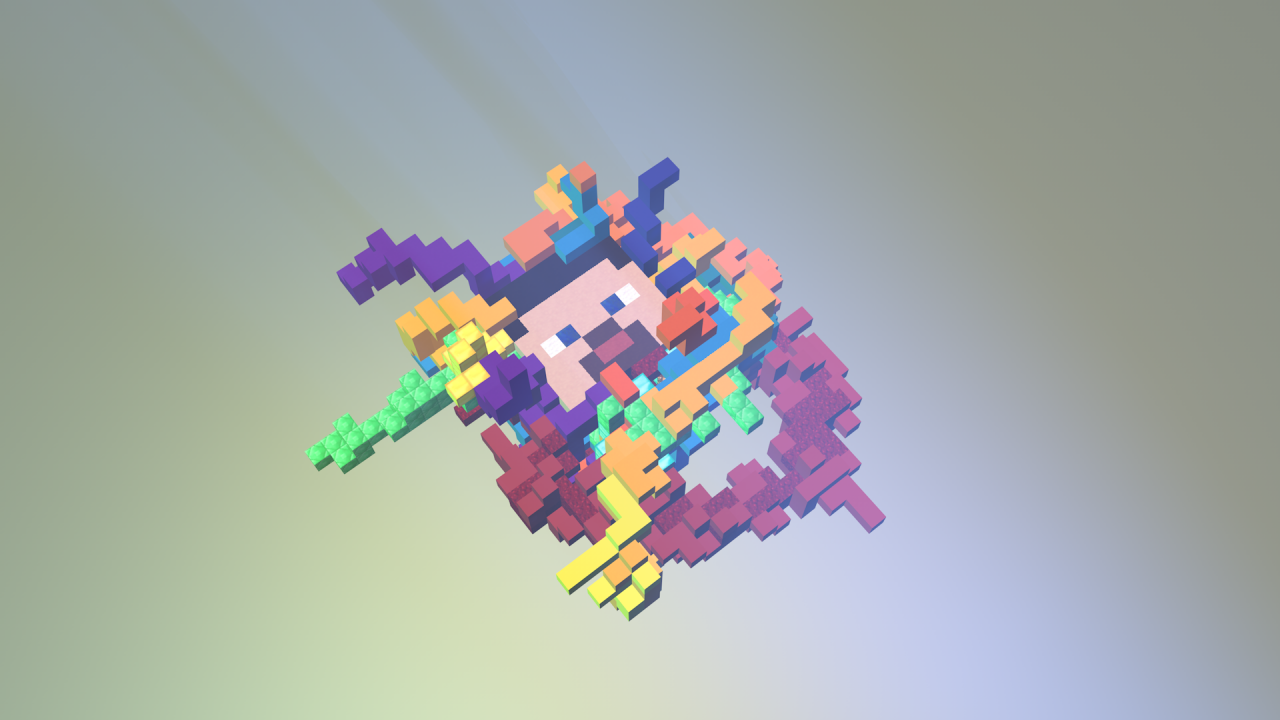 The real story of the past of the Earth (4000 Blocks long build ...